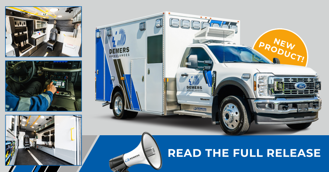 Demers Ambulances Introduces New Type I Door-Forward Design