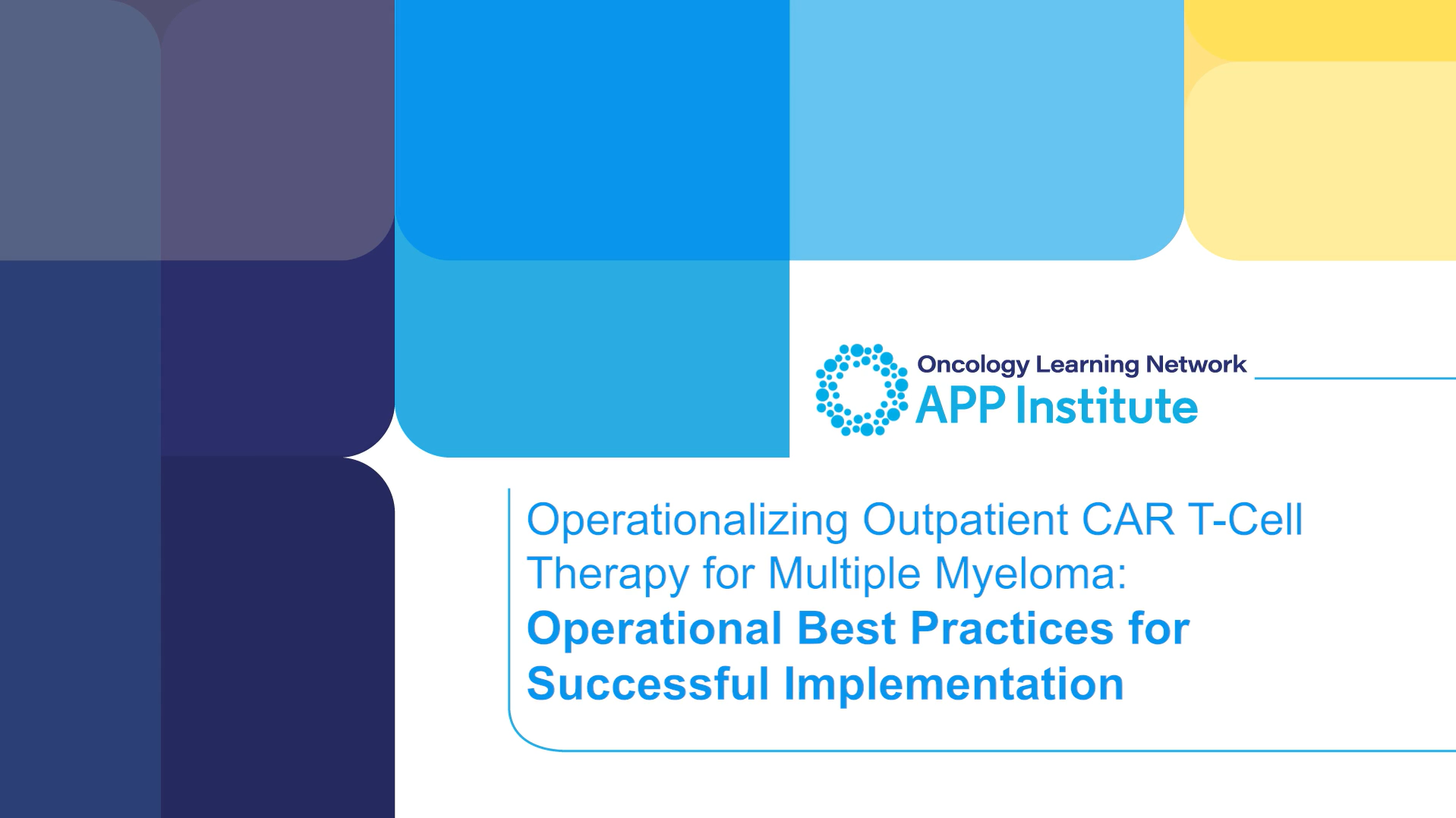 Chapter 2: Operational Best Practices for Successful Implementation
