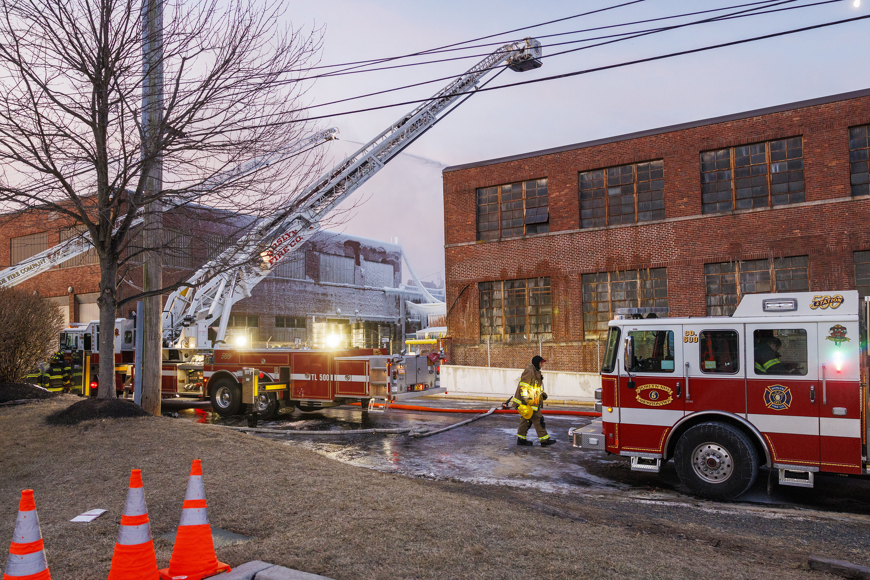 Crews Thought They had the Industrial Fire Near Philly Under Control ...