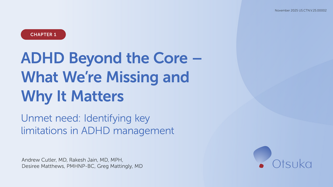 ADHD Beyond the Core – What We’re Missing and Why It Matters